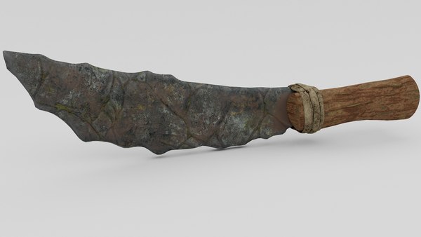 3D stone dagger - TurboSquid 1463923