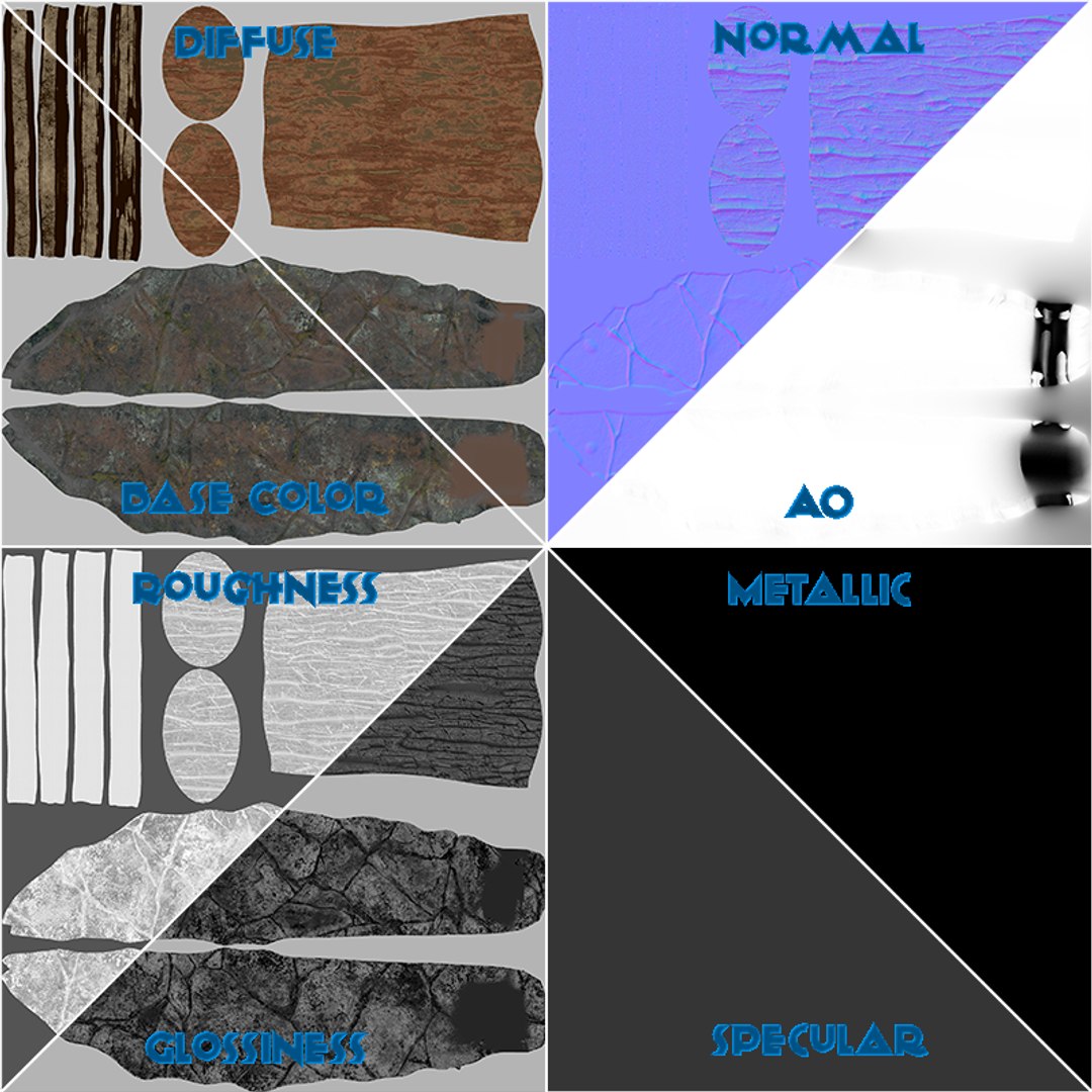 3D Stone Dagger - TurboSquid 1463923