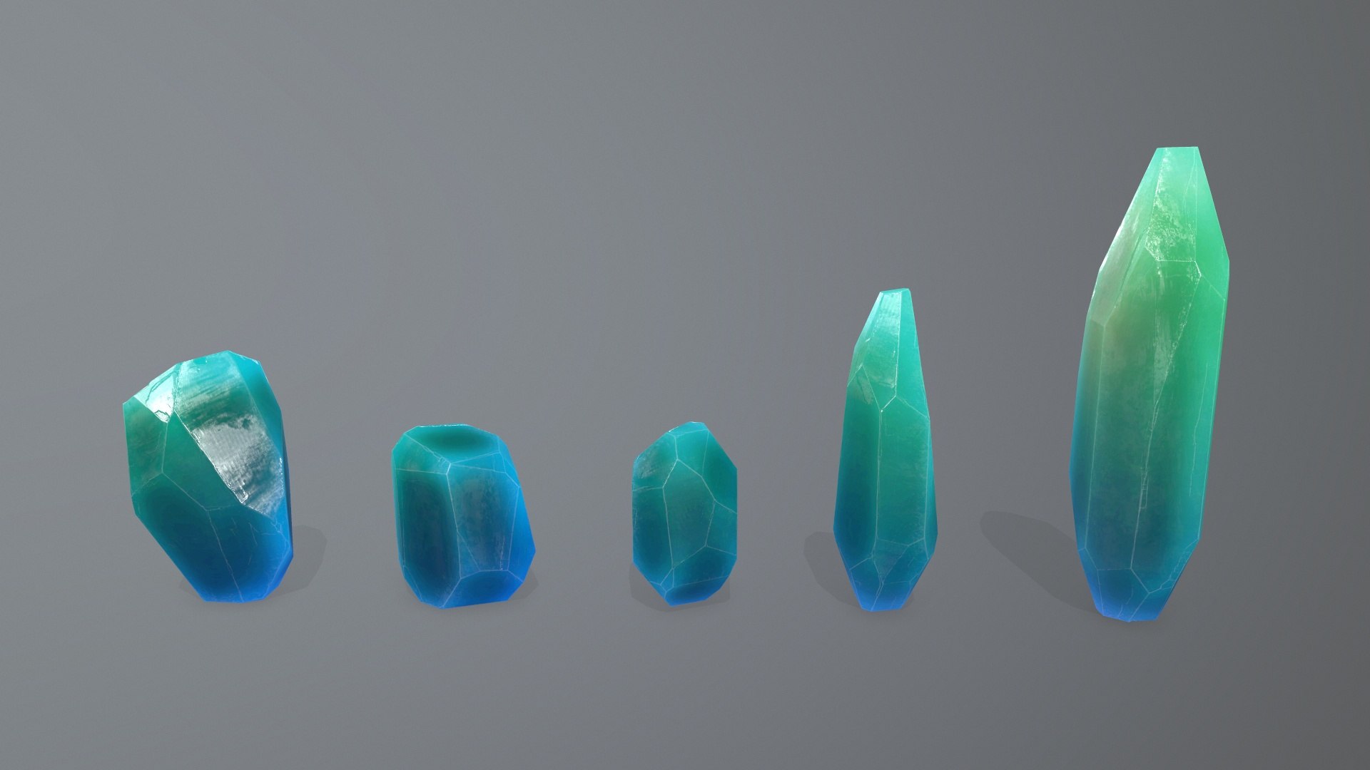 Crystal Set 3D Model - TurboSquid 2284620