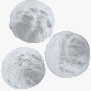 3d snowball 03 model
