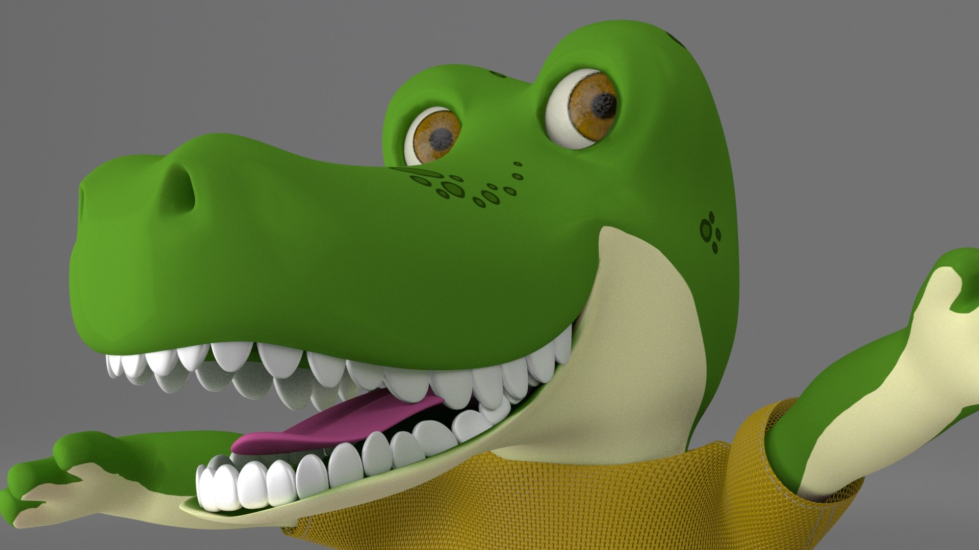 Crocodile 3D Model - TurboSquid 2055712