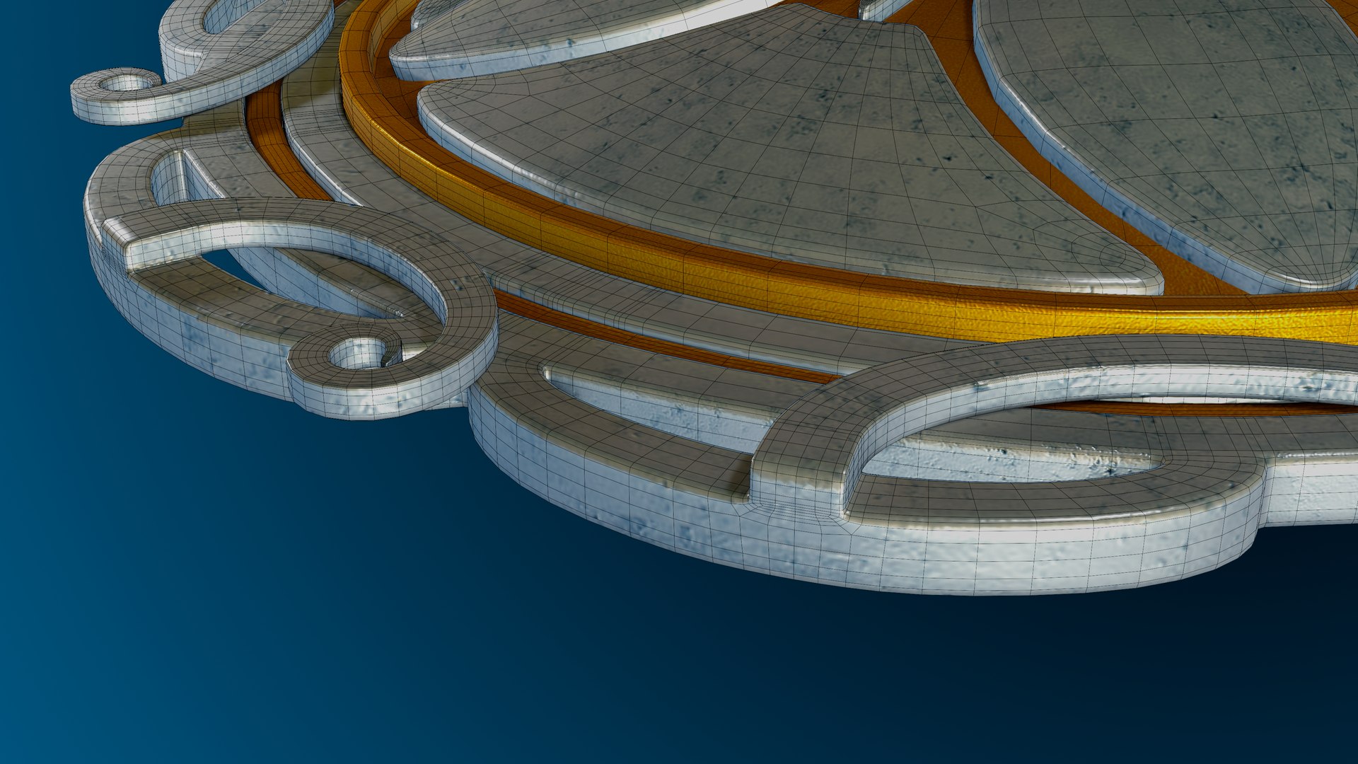 Flower Badge 3D Model - TurboSquid 1781863