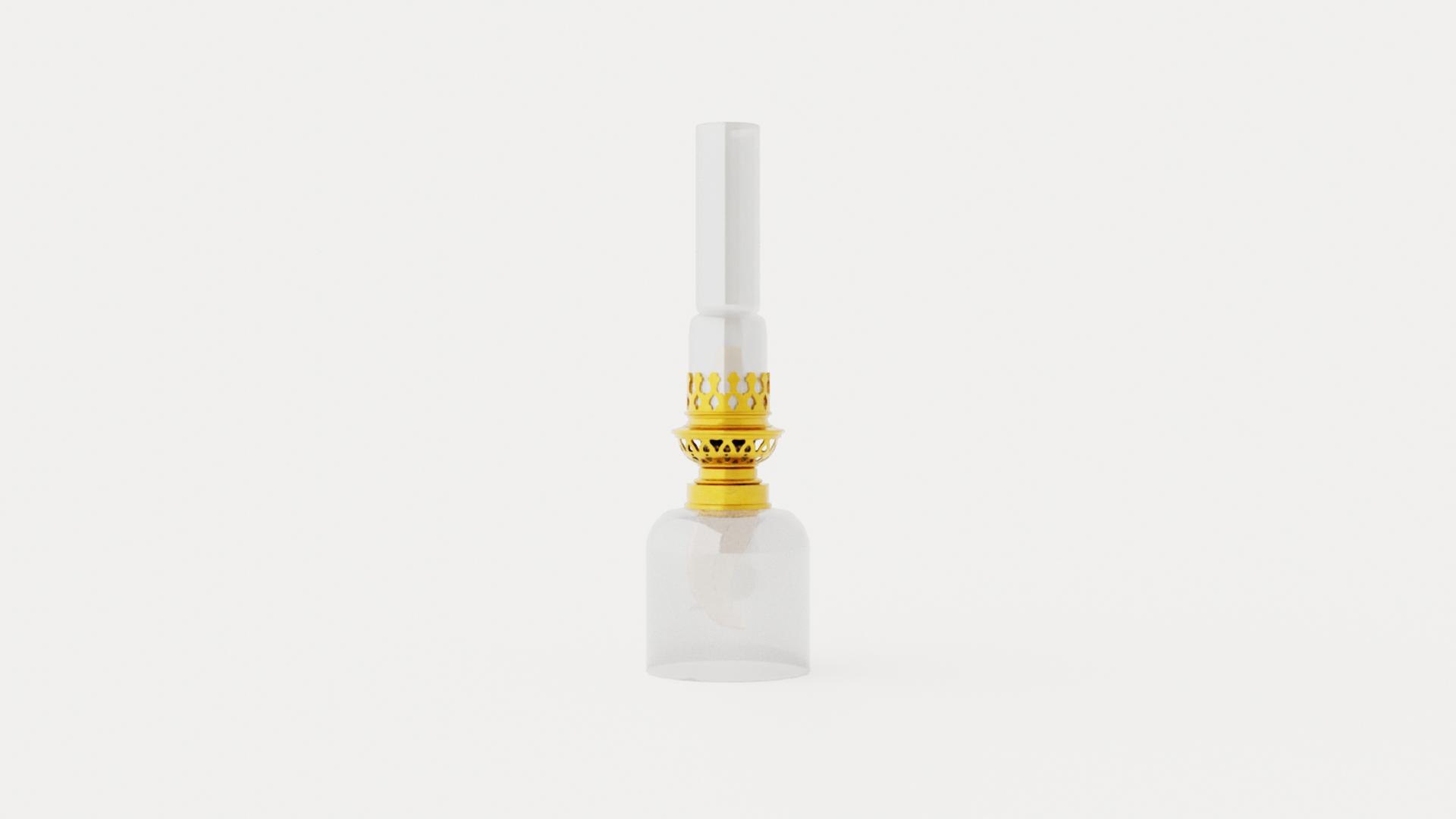 Koholmen Oil Lamp Clear 3D Model - TurboSquid 2250476