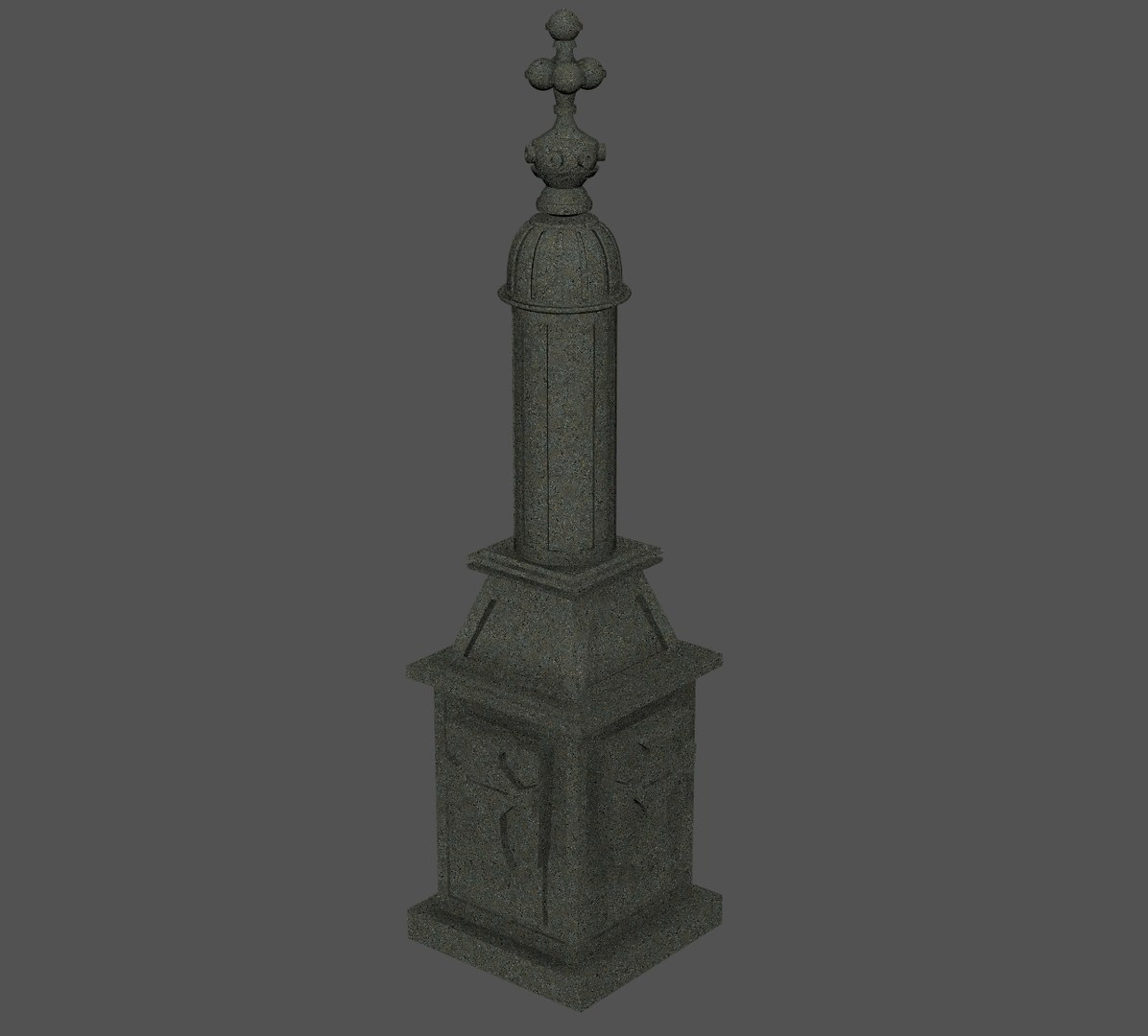 Fantasy Cross Pillar 3D Model - TurboSquid 1803992
