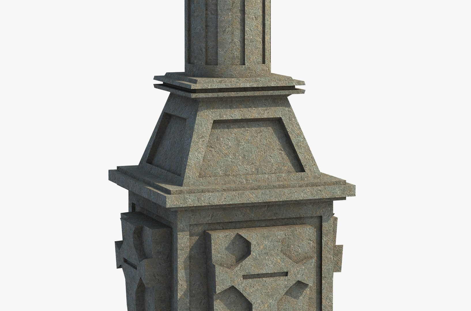Fantasy Cross Pillar 3D Model - TurboSquid 1803992
