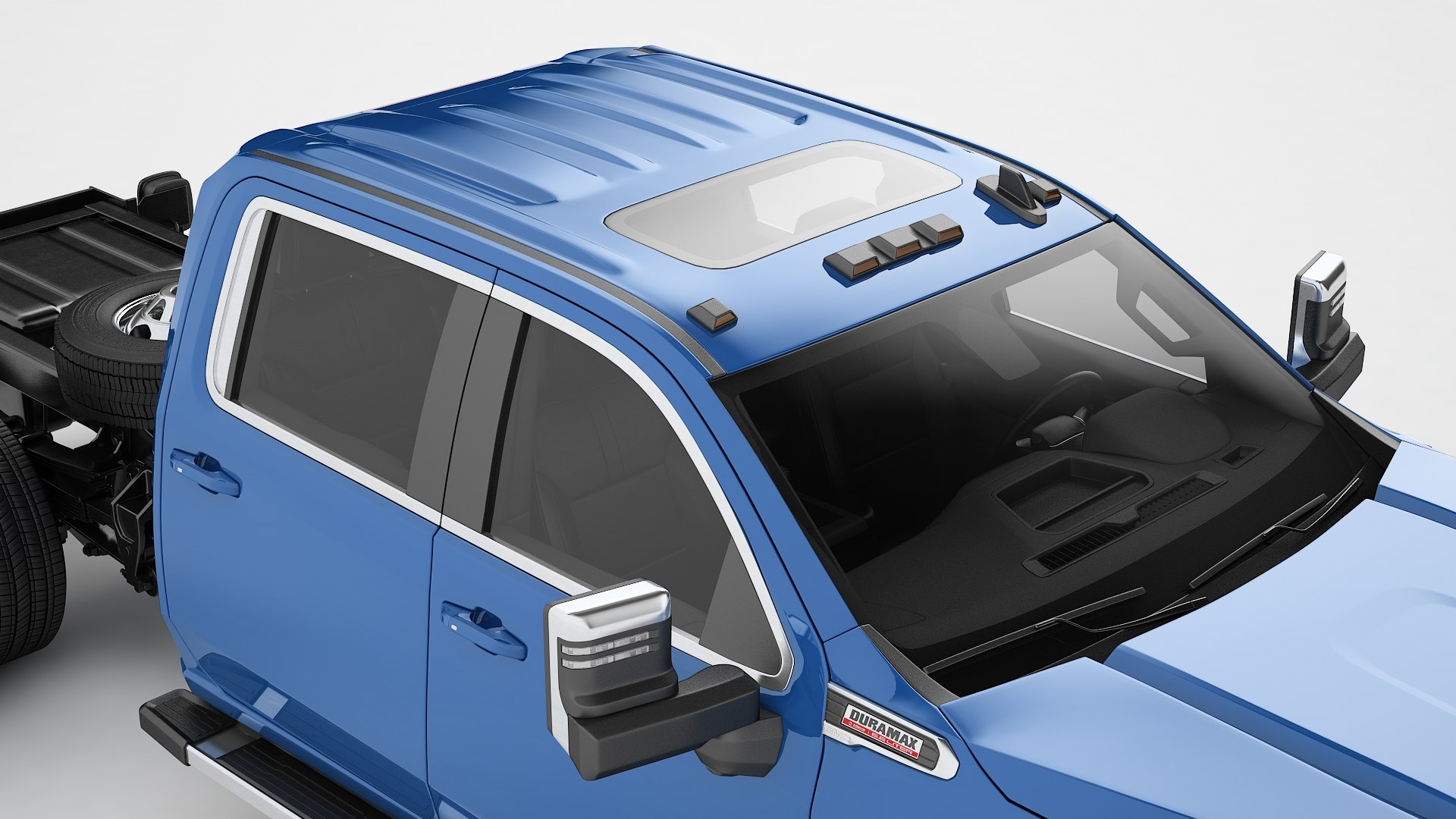 GMC SIERRA HD DENALI 2020 Chassis 02 3D Model - TurboSquid 2001492