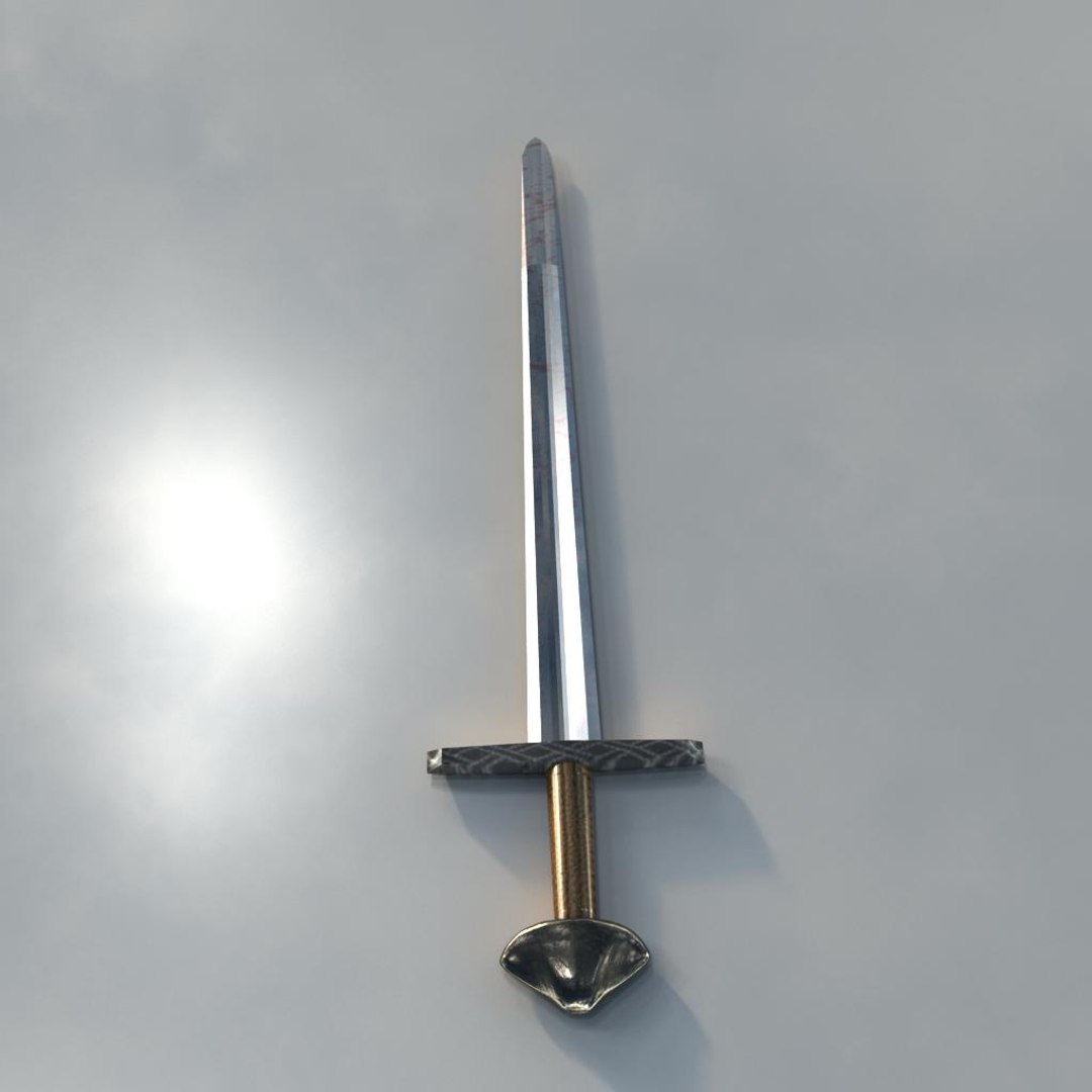 Fantasy Sword 3d Fbx
