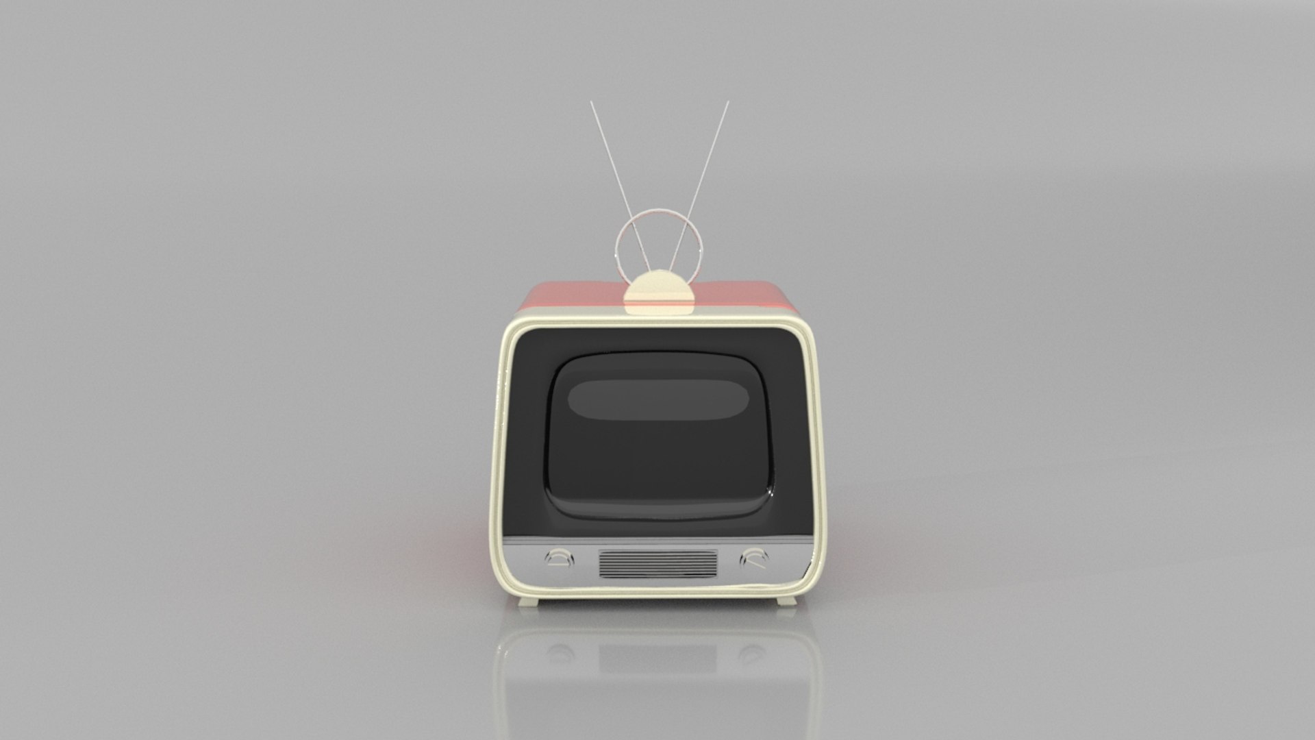 3D Retro Tv - TurboSquid 1267792