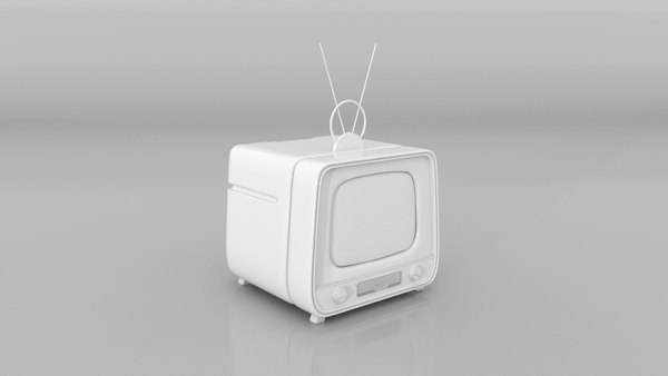 3D retro tv - TurboSquid 1267792