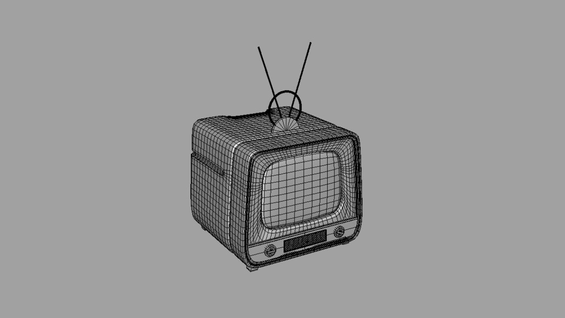 3D Retro Tv - TurboSquid 1267792