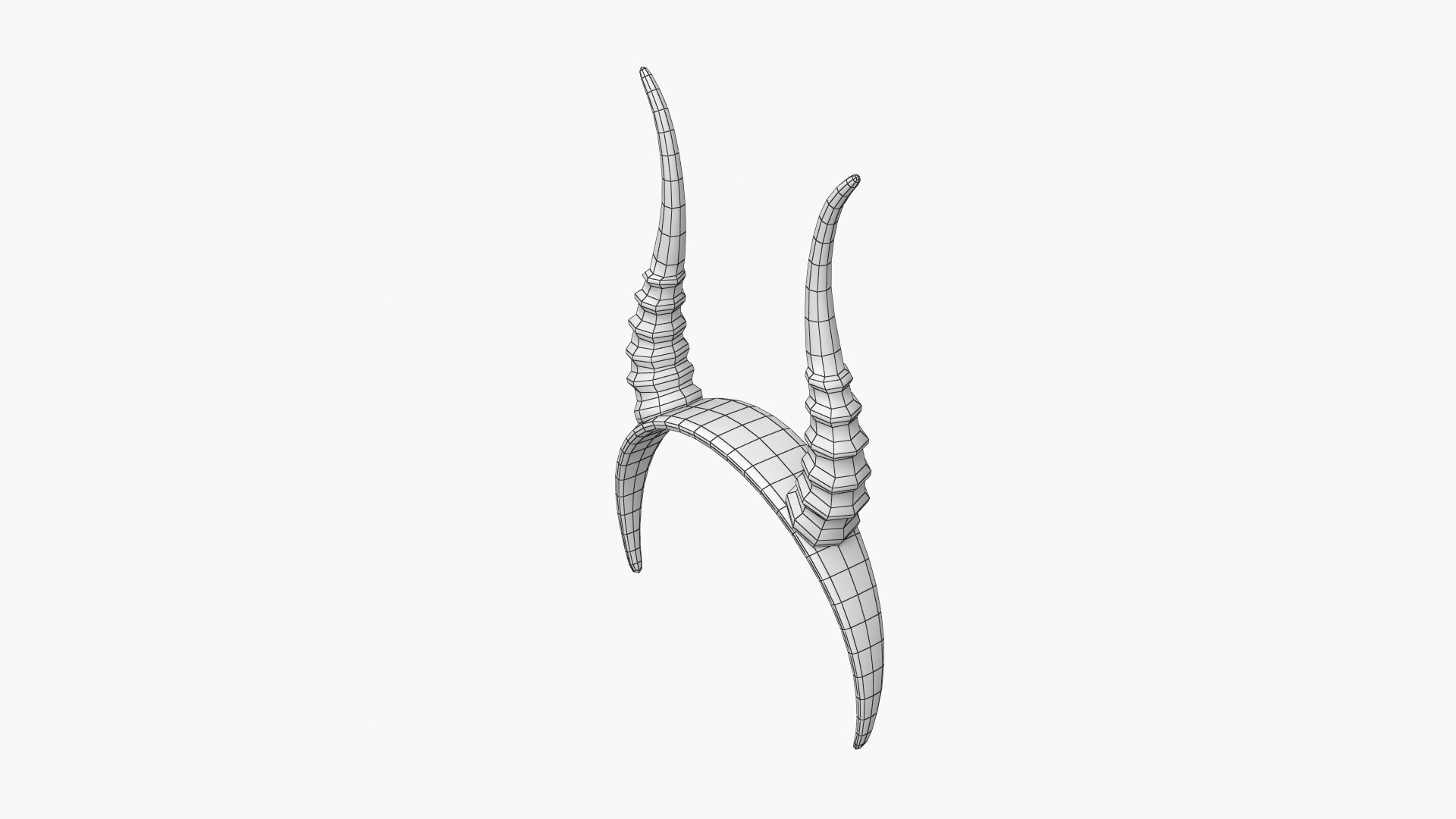 Headband Dragon Horns 3D - TurboSquid 1631027