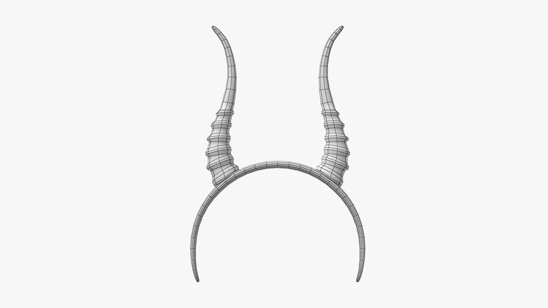 Headband Dragon Horns 3D - TurboSquid 1631027