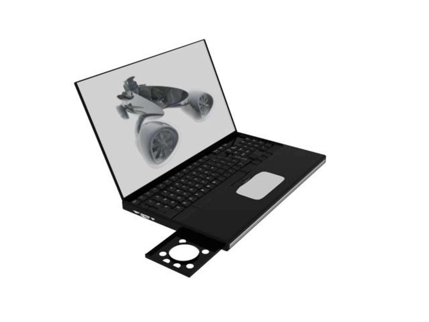 3d Notebook Book Model