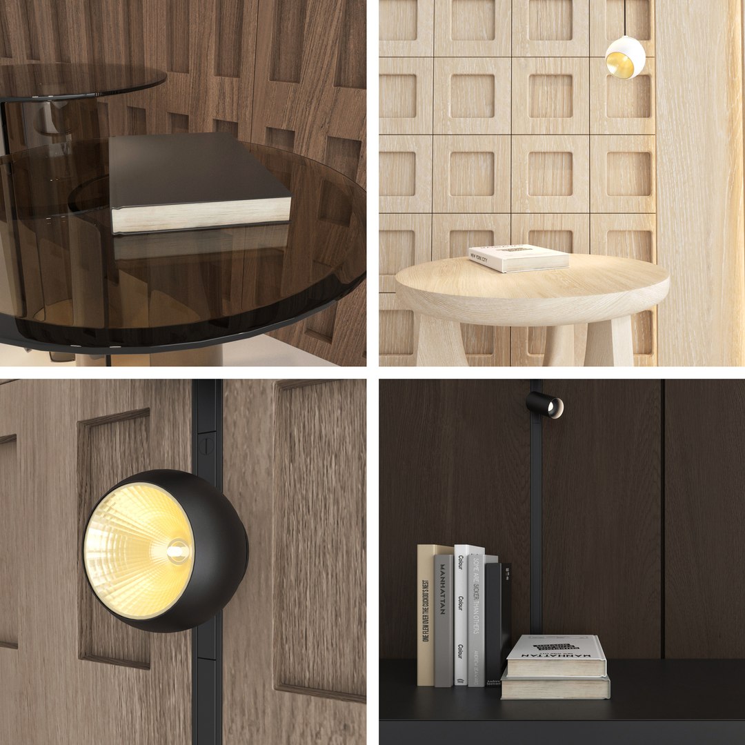 Decorative Wall Panel Set 83 3D - TurboSquid 1951164