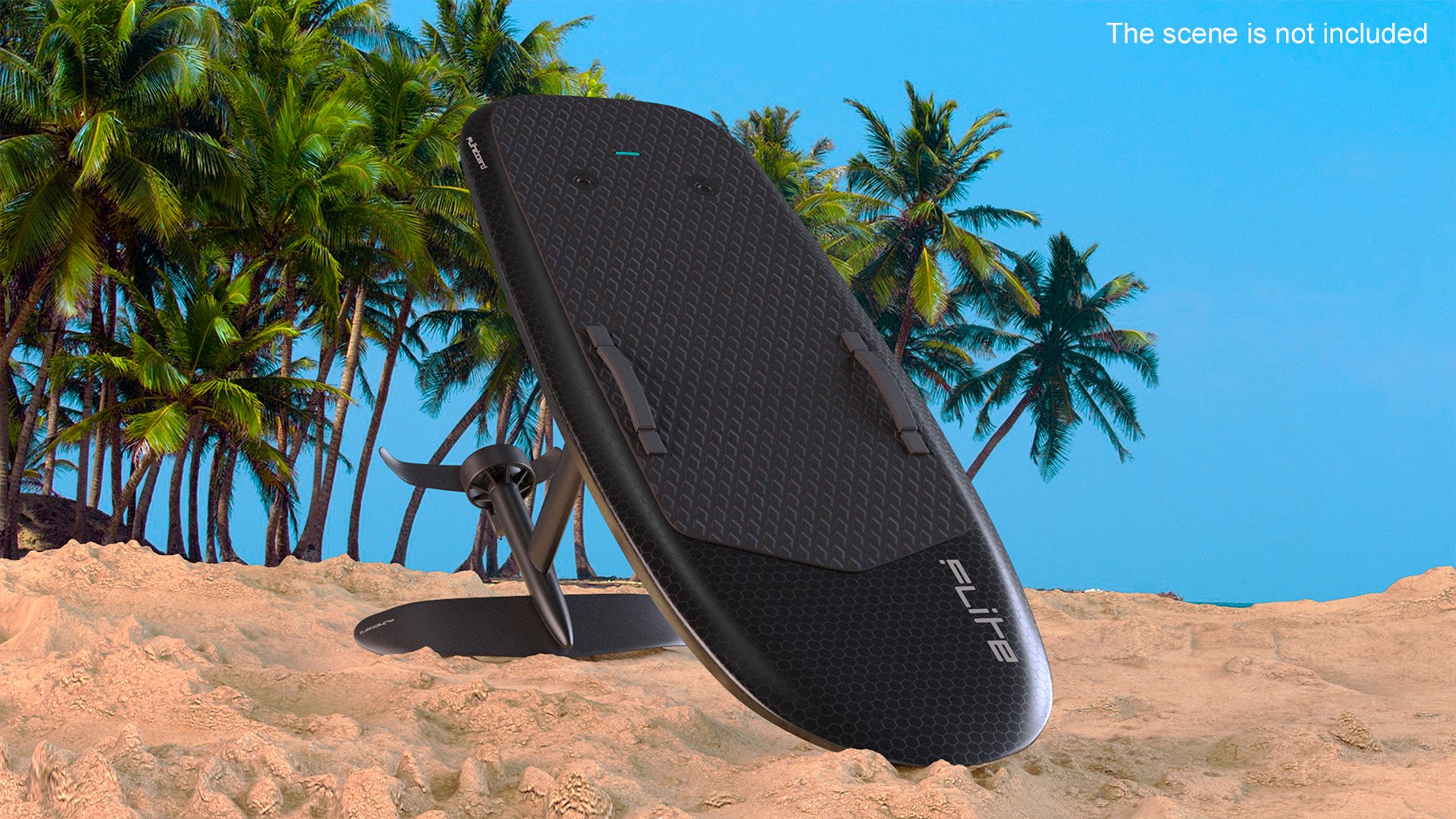 Fliteboard PRO Series 3 Carbon 3D Model - TurboSquid 2163441