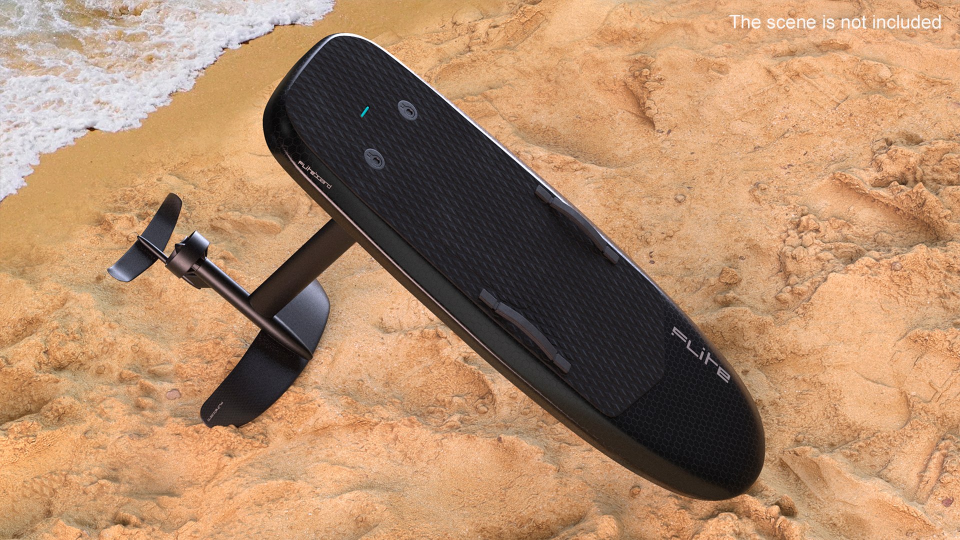 Fliteboard PRO Series 3 Carbon 3D Model - TurboSquid 2163441