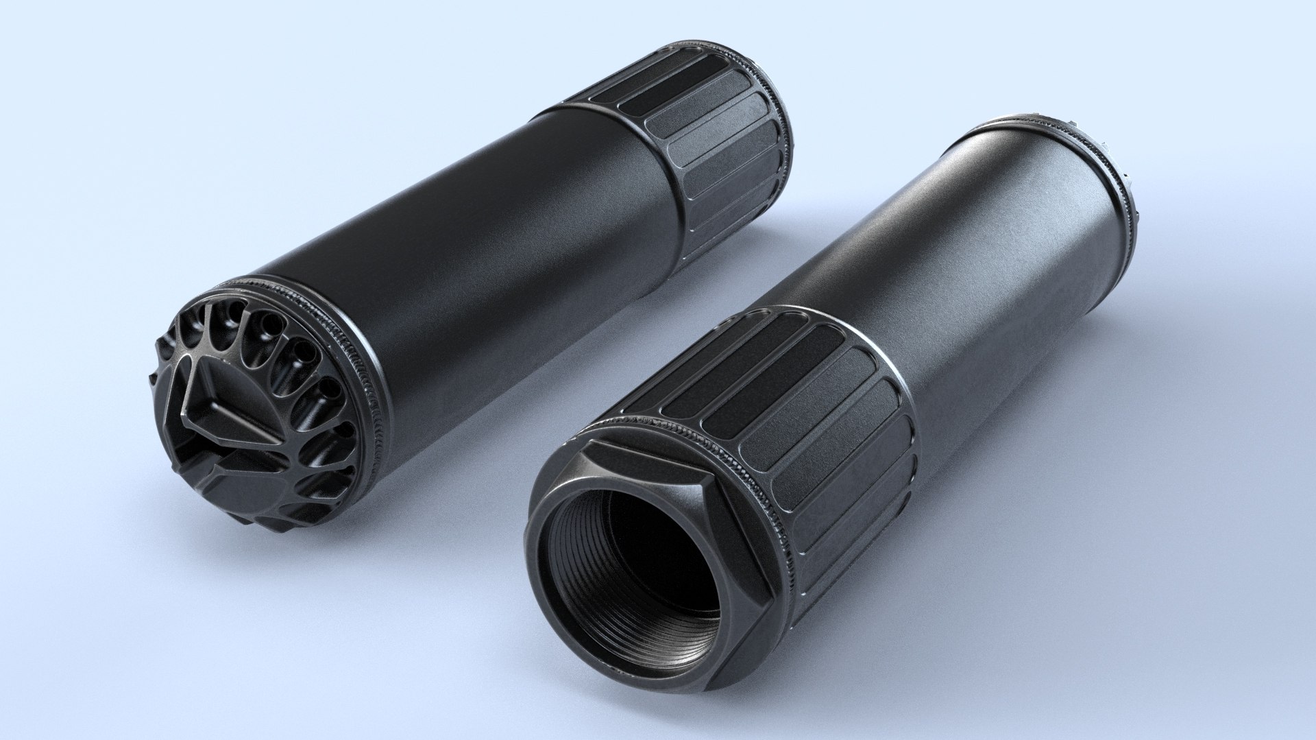 Silencer - Suppressor OSS - Highpoly - 5x56 NATO 3D Model - TurboSquid ...