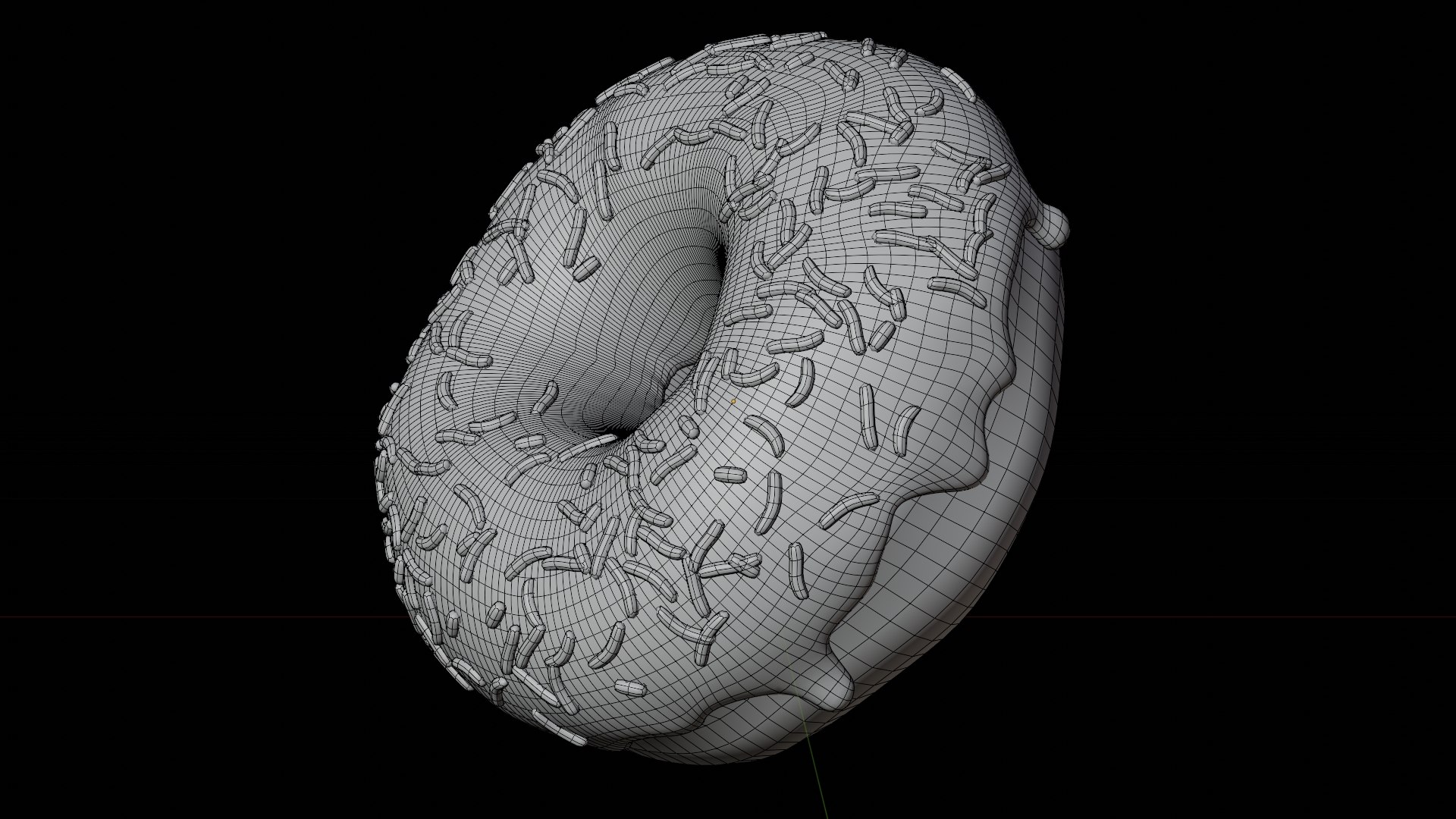 Choccolate Donut Model - TurboSquid 2044932