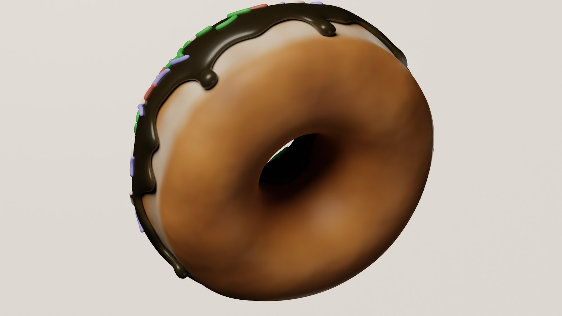 Choccolate Donut Model - TurboSquid 2044932