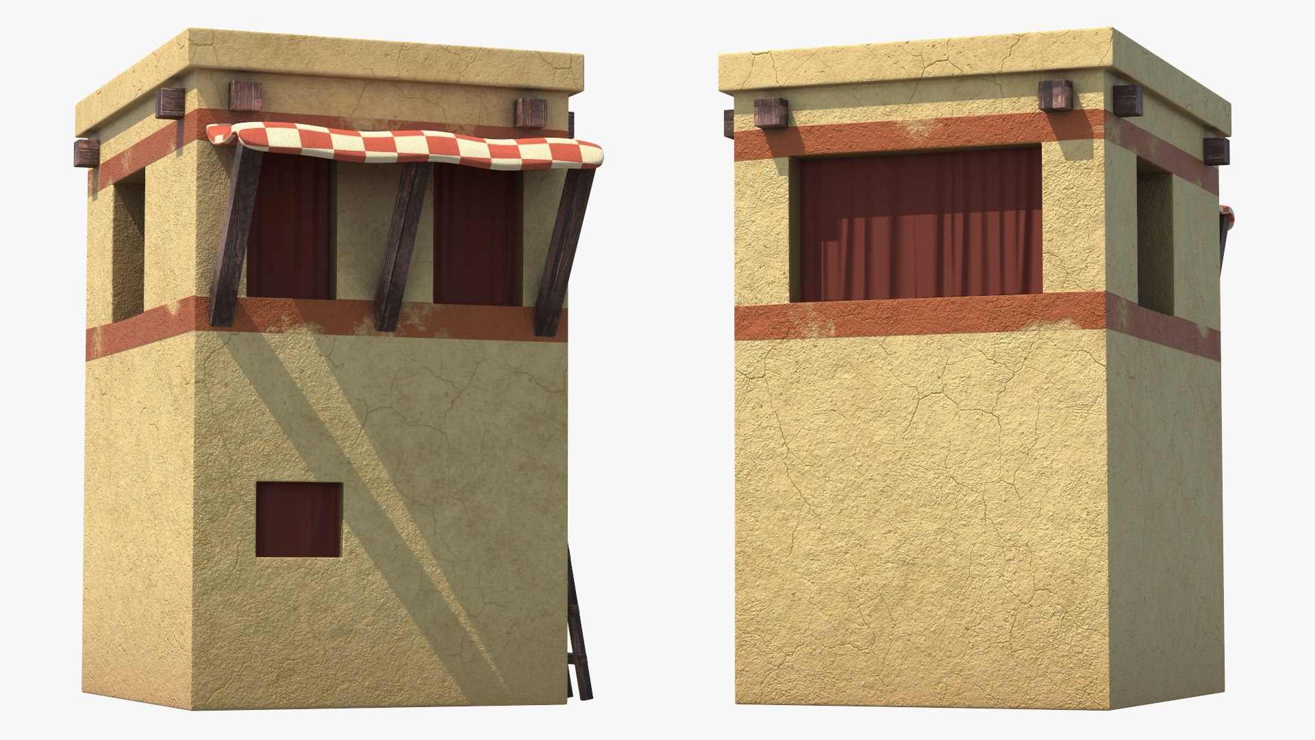 3D Model Arab Buildings Collection - TurboSquid 2209198