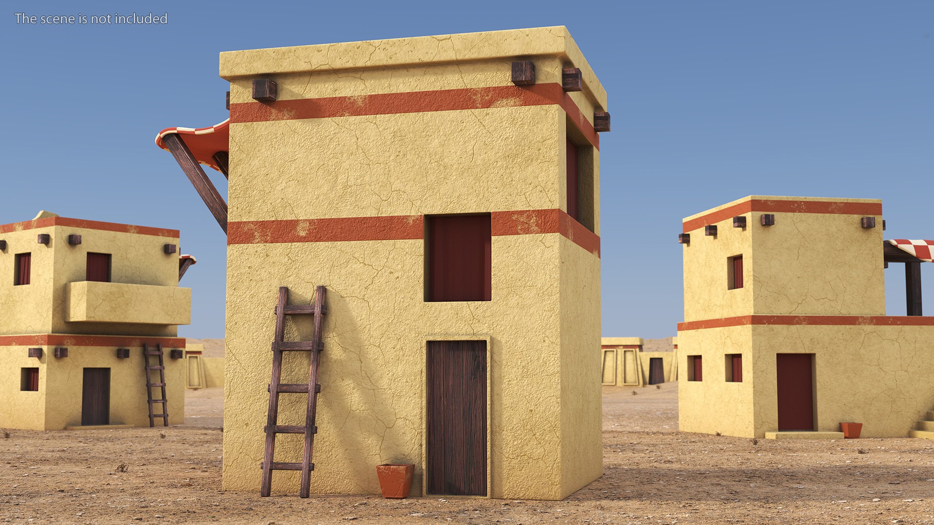 3D Model Arab Buildings Collection - TurboSquid 2209198