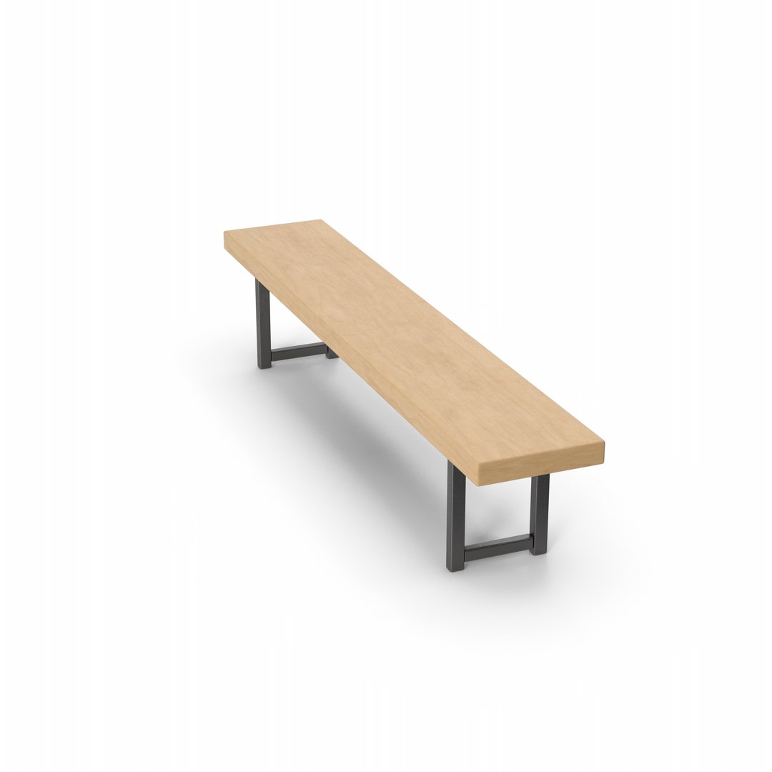 Wooden Bench 3D model - TurboSquid 2174087