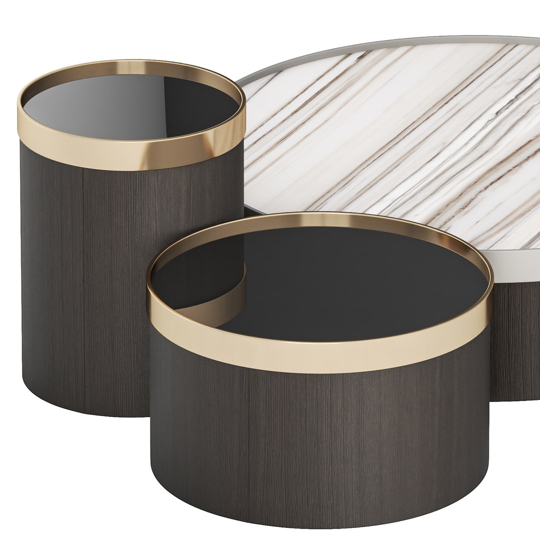 Bailly coffee table model - TurboSquid 2155699