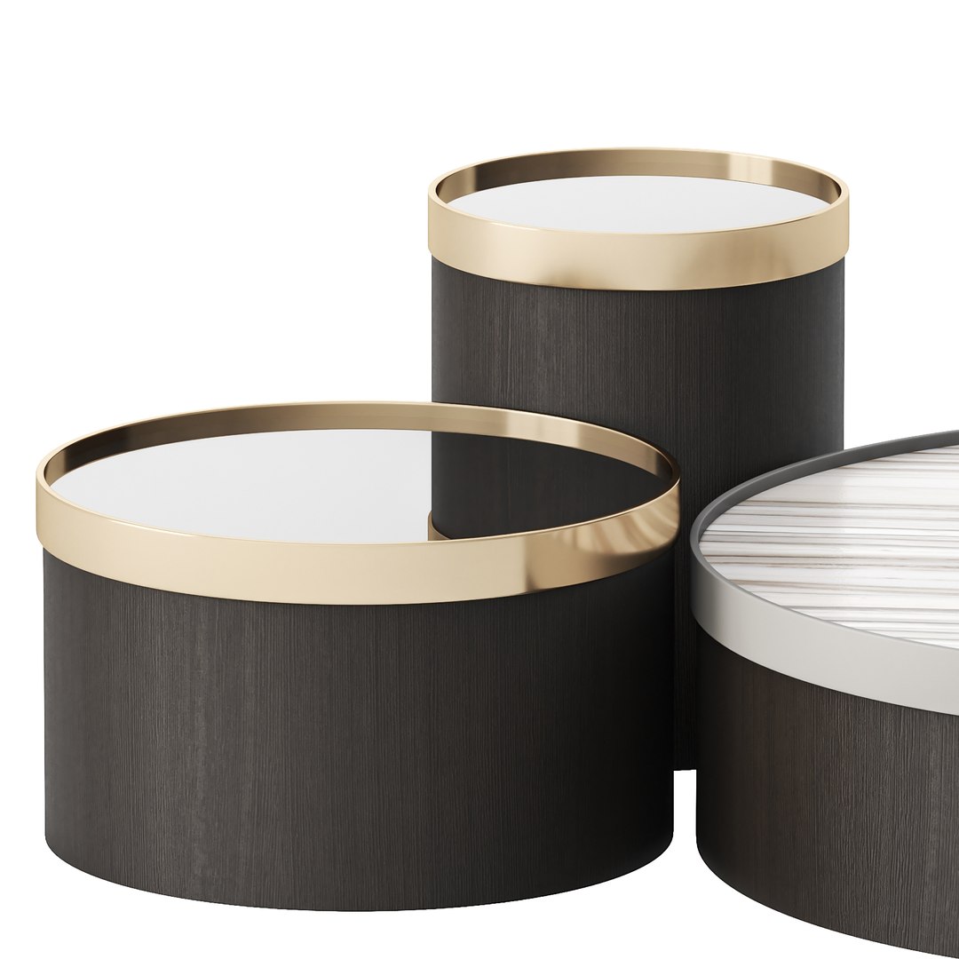 Bailly coffee table model - TurboSquid 2155699