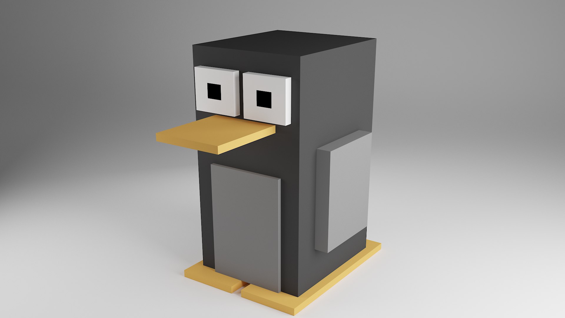 LOW POLY PENGUIN 3D Model - TurboSquid 1981162