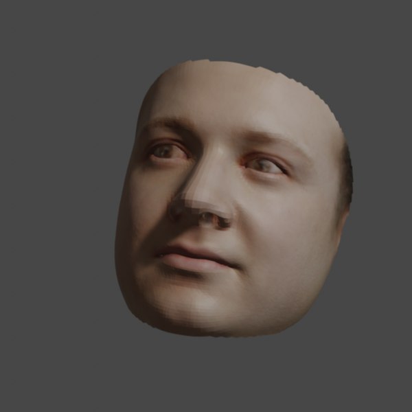 Paul Bettany Face - R1 3D model - TurboSquid 1971721