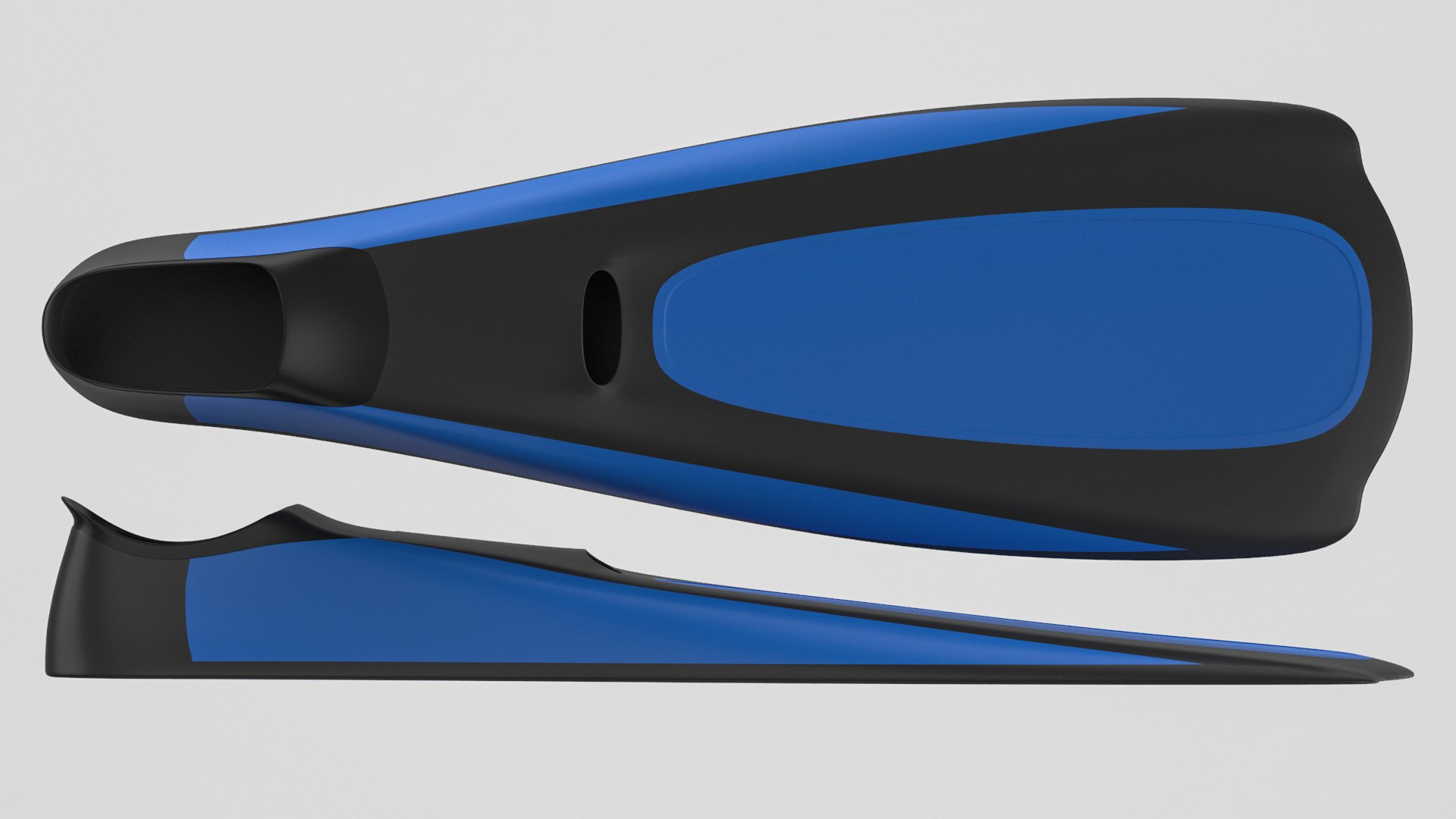 Dive Flippers 01 Model - TurboSquid 1917885