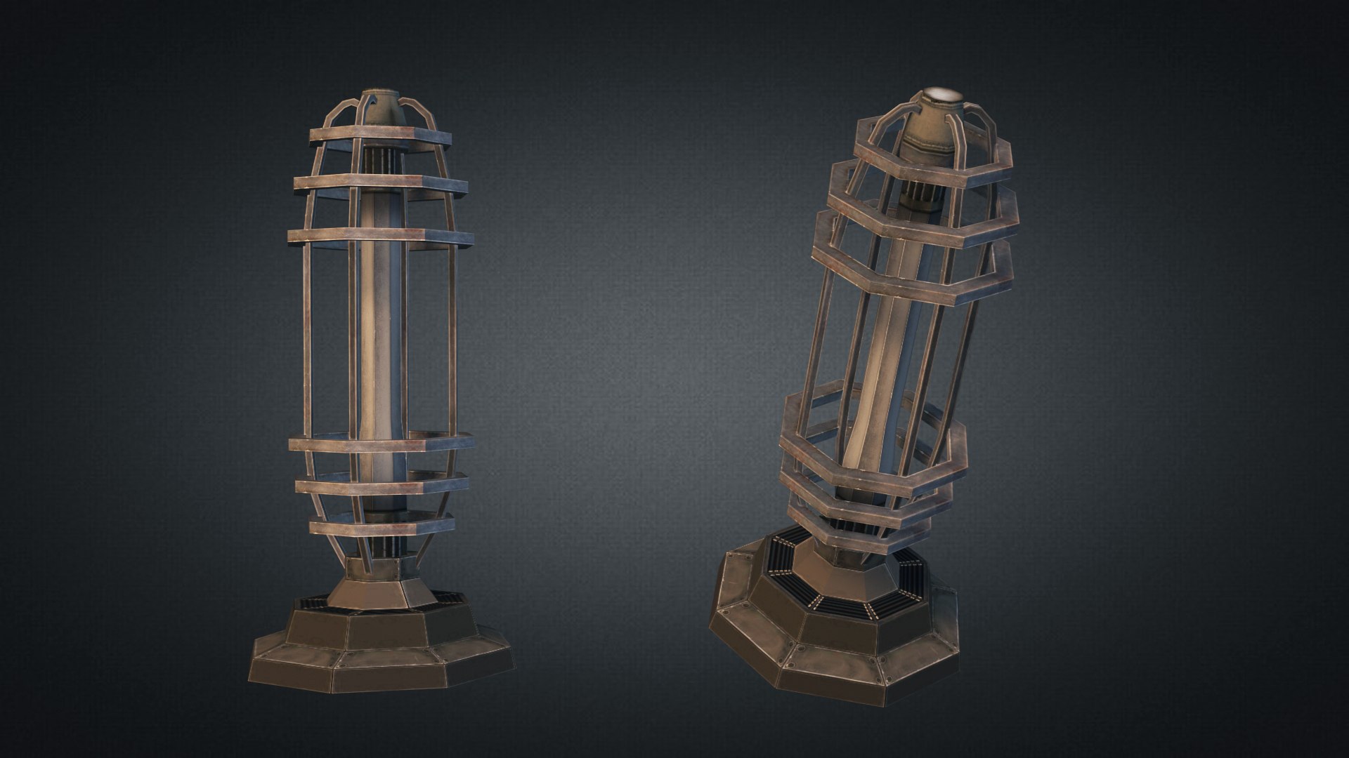 Tesla Coil Tower 3d Model
