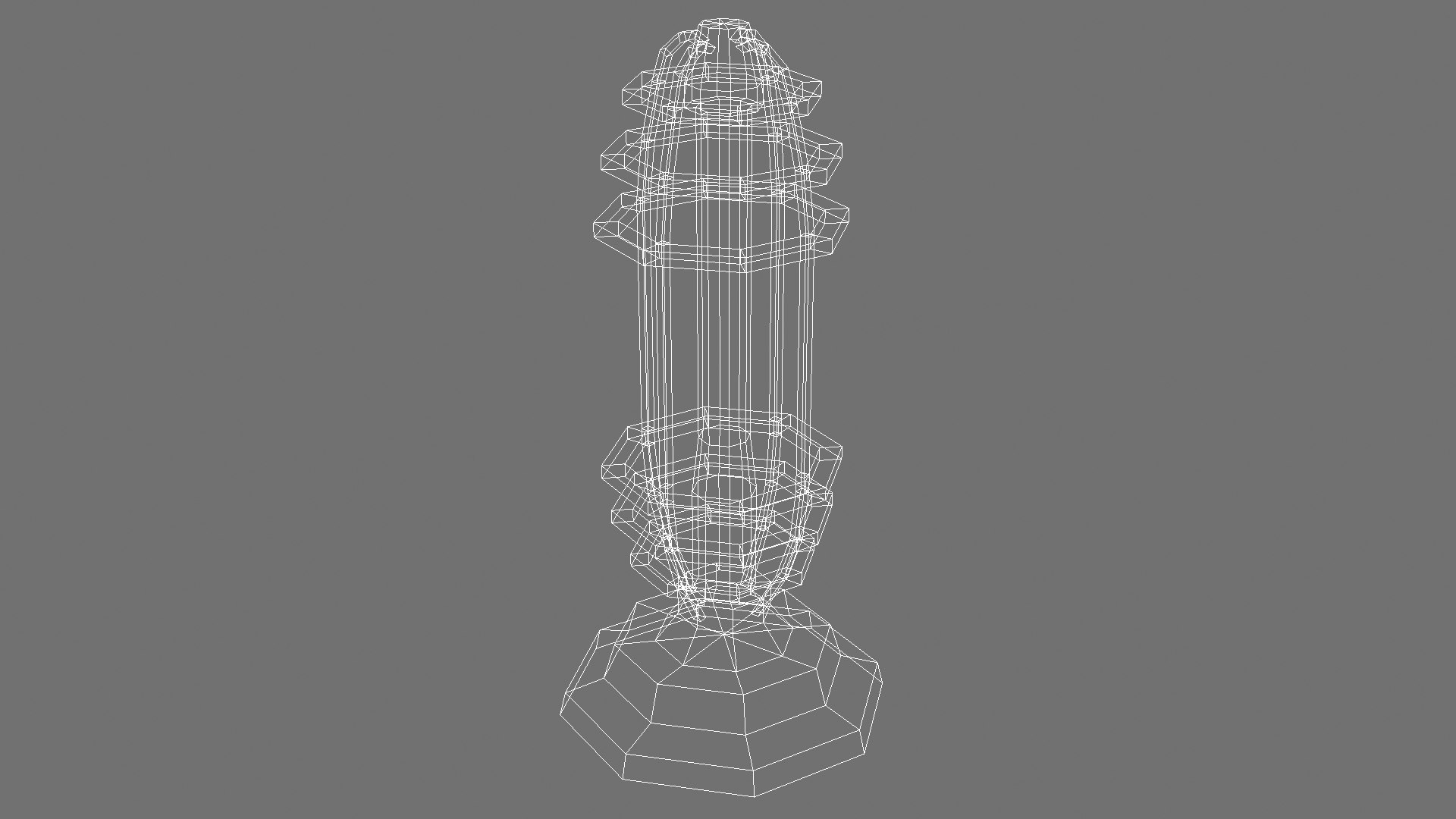 Tesla Coil Tower 3d Model