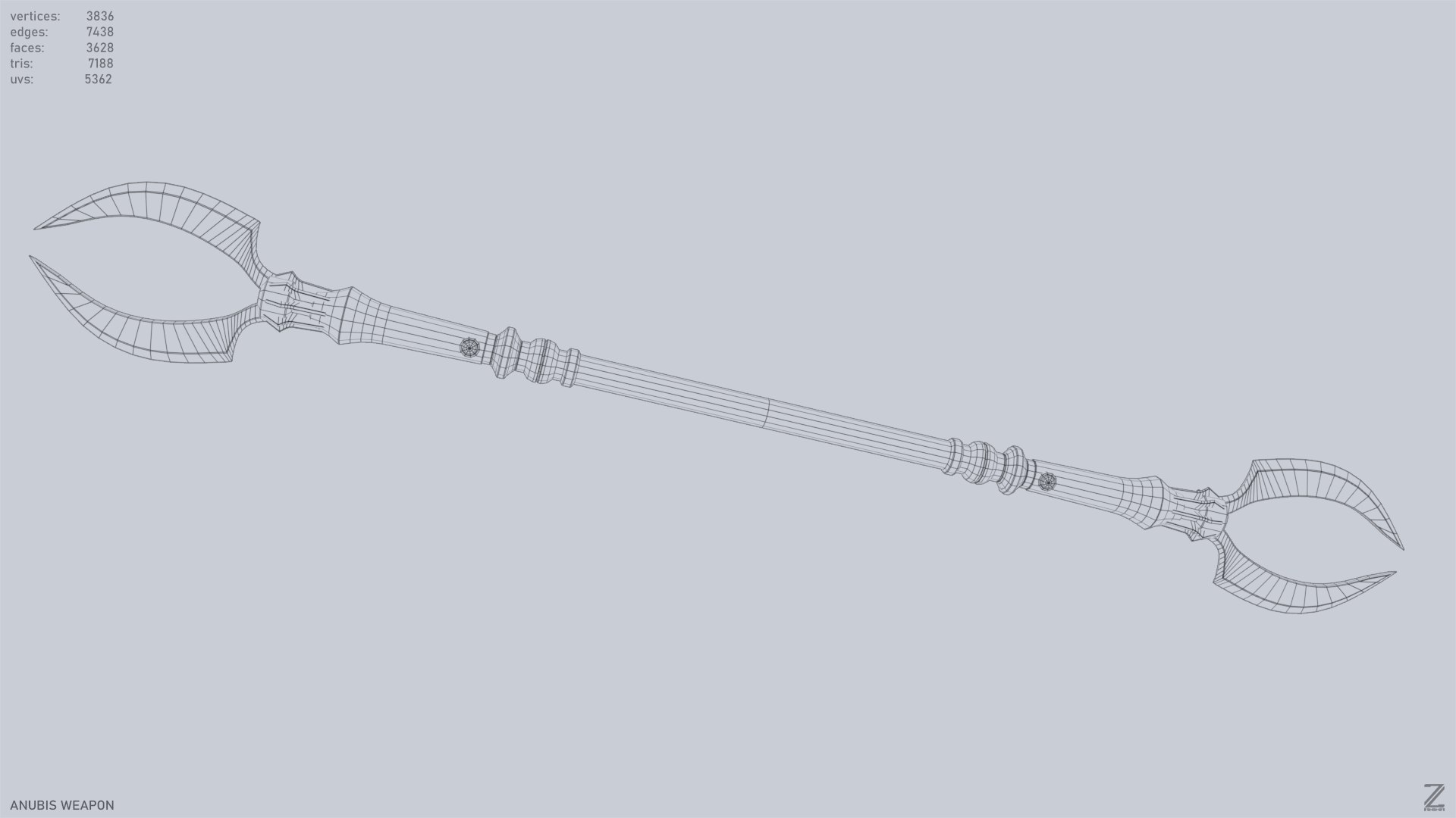 Anubis Weapon Collection 3D Model - TurboSquid 2413606