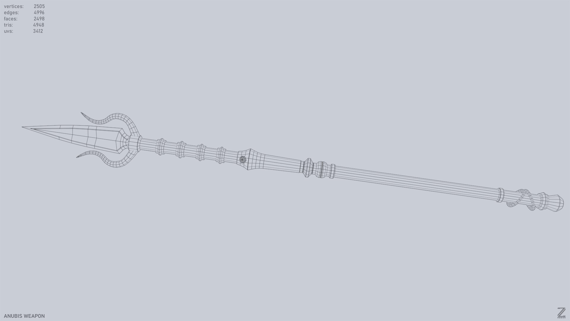 Anubis Weapon Collection 3D Model - TurboSquid 2413606