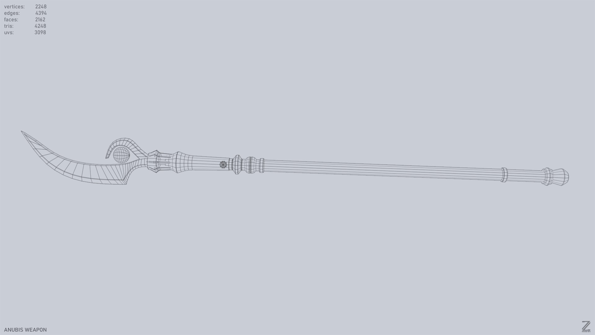 Anubis Weapon Collection 3D Model - TurboSquid 2413606