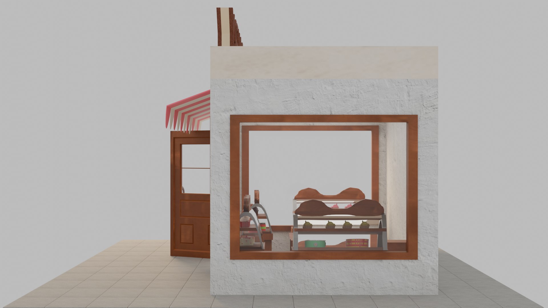 Bakery 3D Model - TurboSquid 2288202