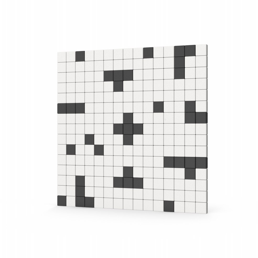 Crossword Puzzle 3D - TurboSquid 2204090