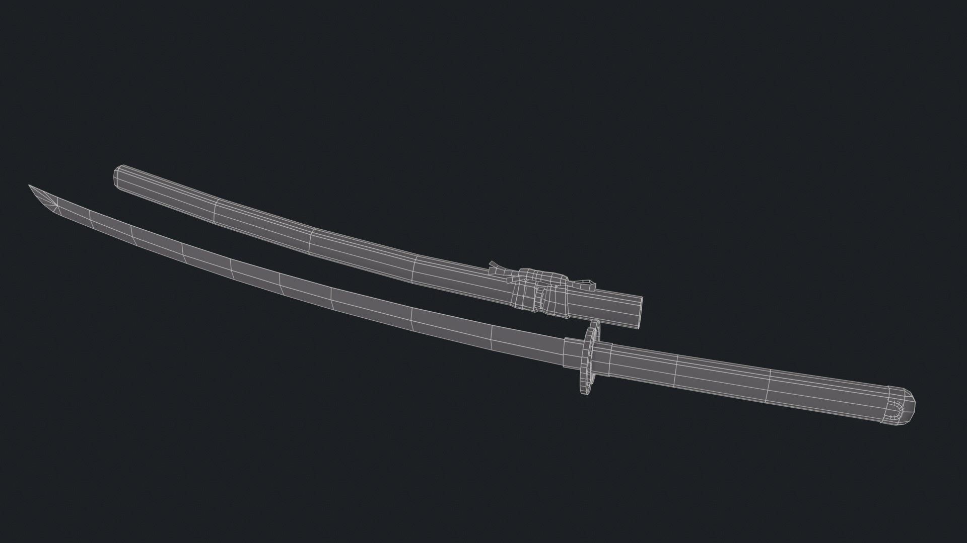 3D Katana Model - TurboSquid 1988073