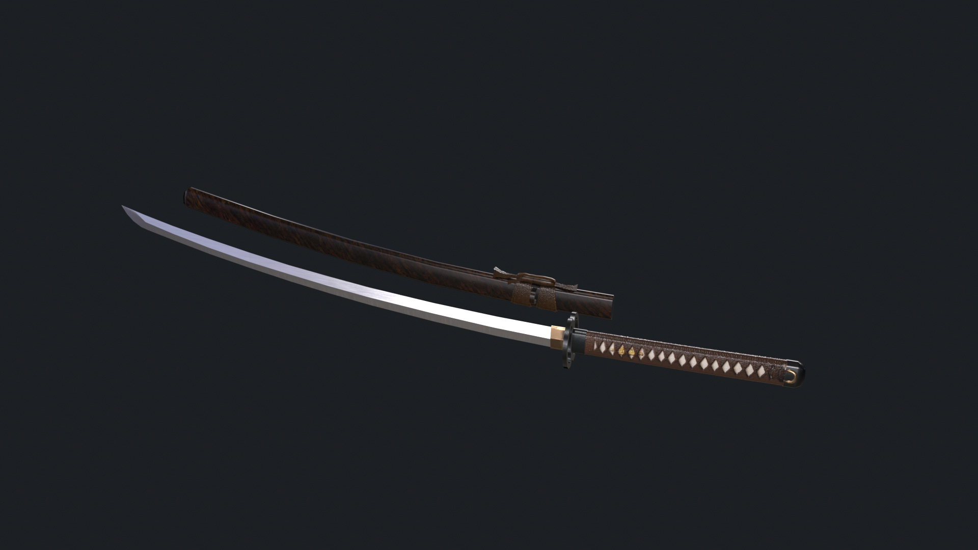 3D Katana Model - TurboSquid 1988073
