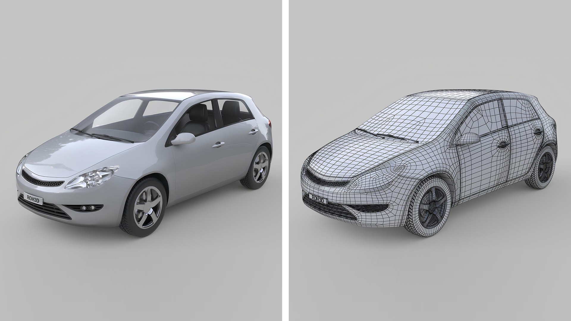 Generic City Car Type-02 2006 3D - TurboSquid 2355488