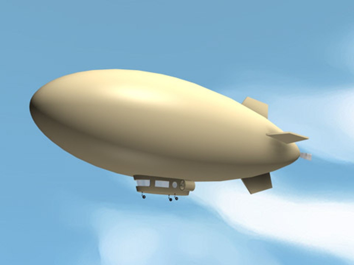 Free Blimp 3d Model