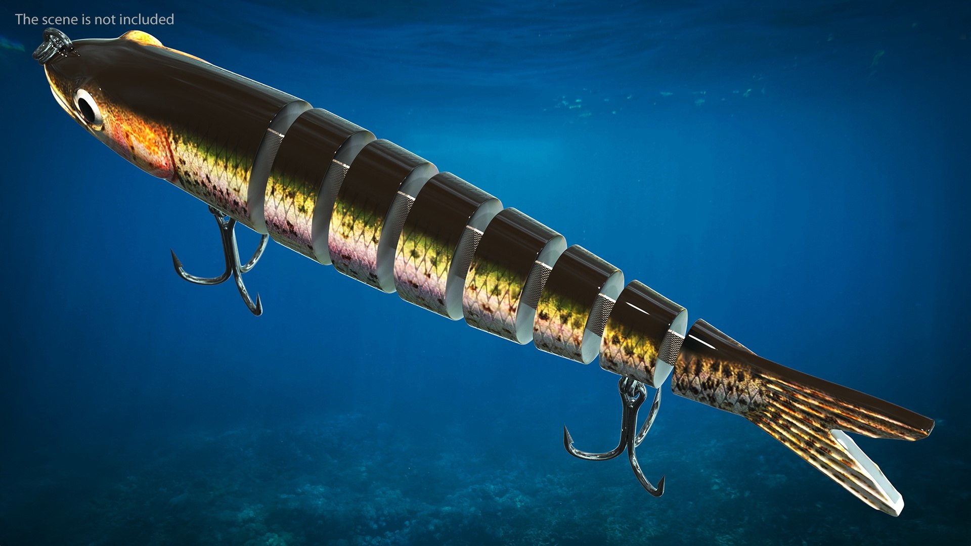 3D Slow Sinking Bionic Swimming Lure - TurboSquid 1757148