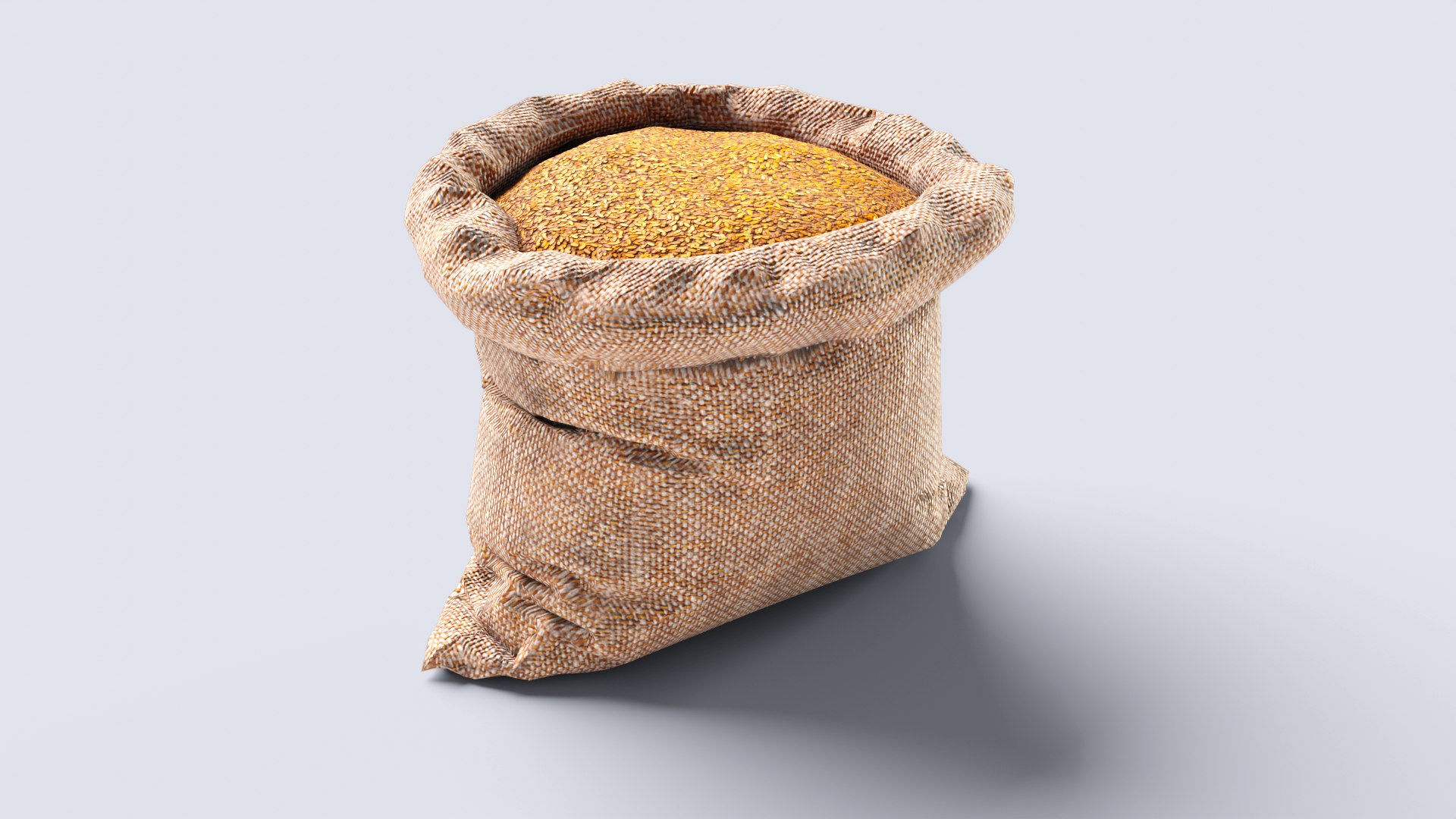 3D Burlap Sacks Pack Model - TurboSquid 2242165