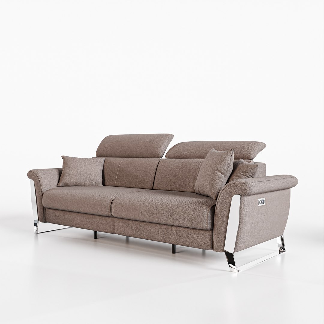 Mizart Sofa Set 3D Model - TurboSquid 2241684