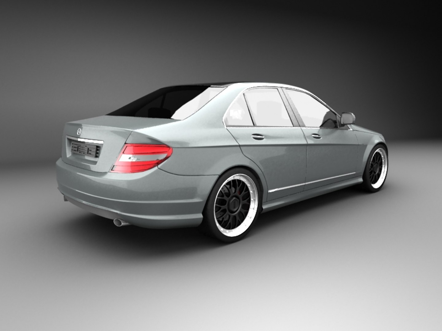3ds Max Mercedes C Klass