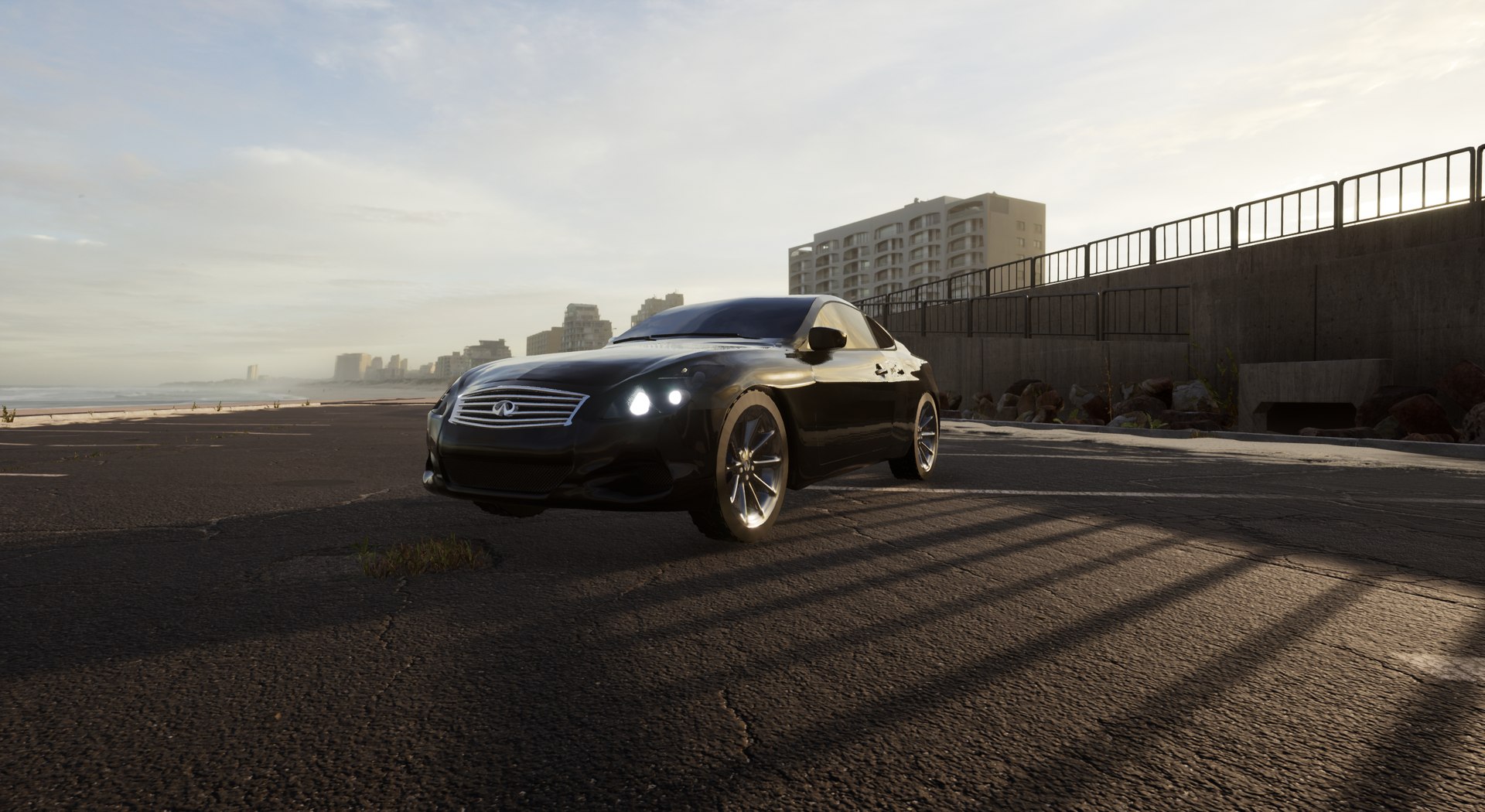 3D Infiniti G37S Coupe - TurboSquid 1768354