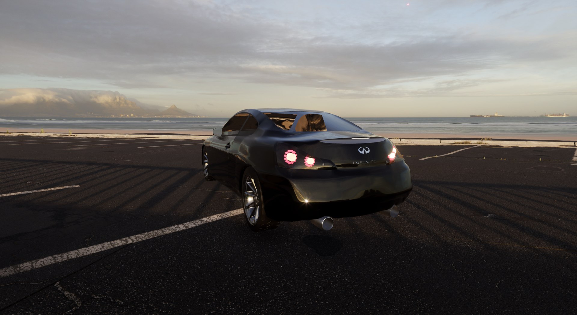 3D Infiniti G37S Coupe - TurboSquid 1768354