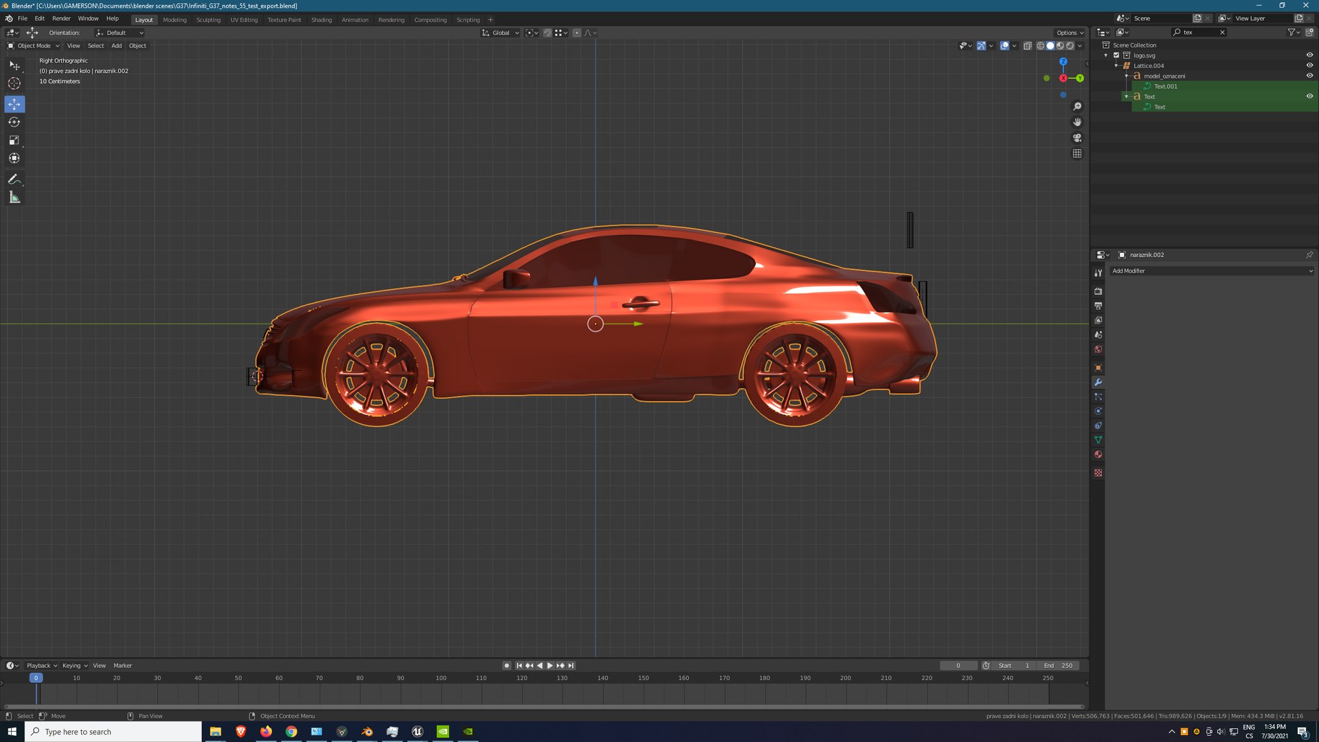 3D Infiniti G37S Coupe - TurboSquid 1768354