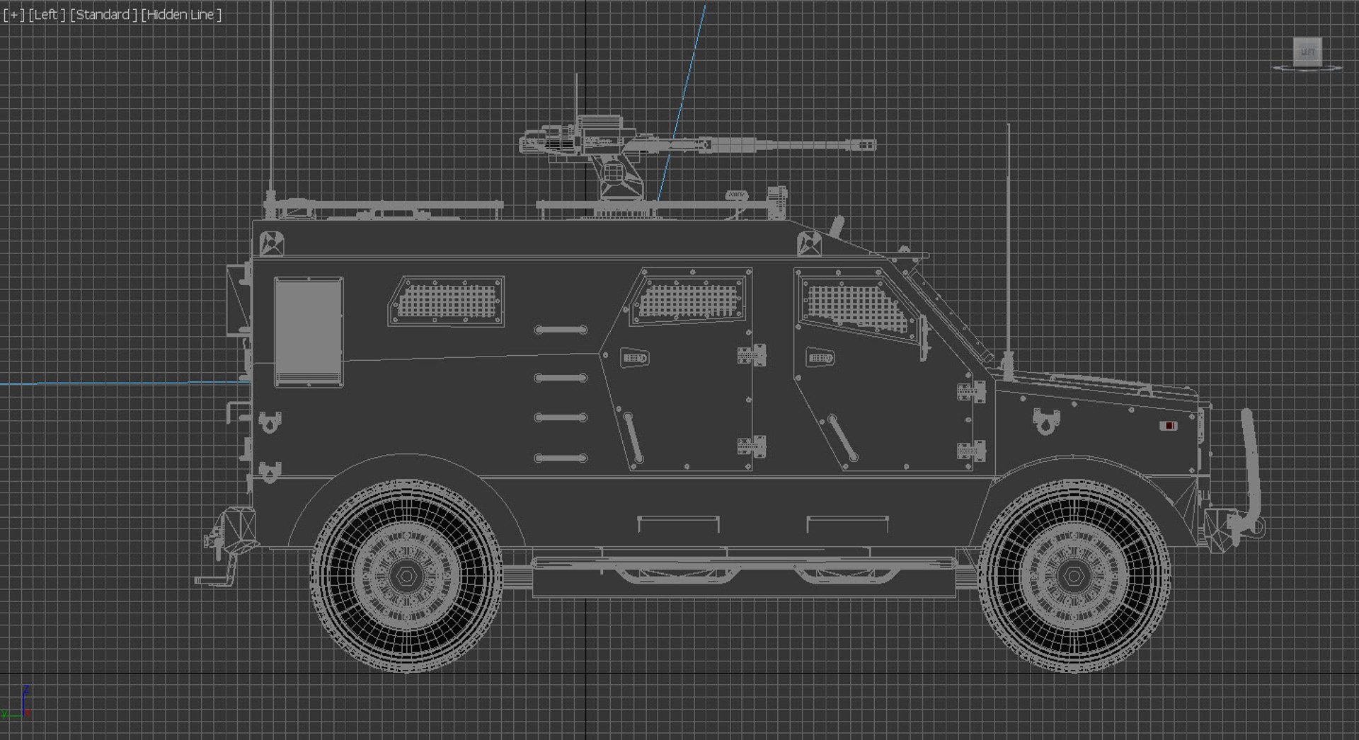 3D Armored Military Vehicle V7 Model - TurboSquid 1613484